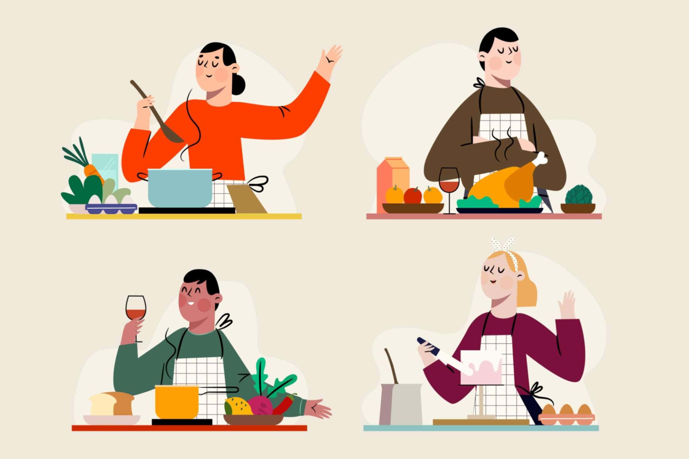 Cooking - Quick and Easy English - Worksheets for ESL teachers