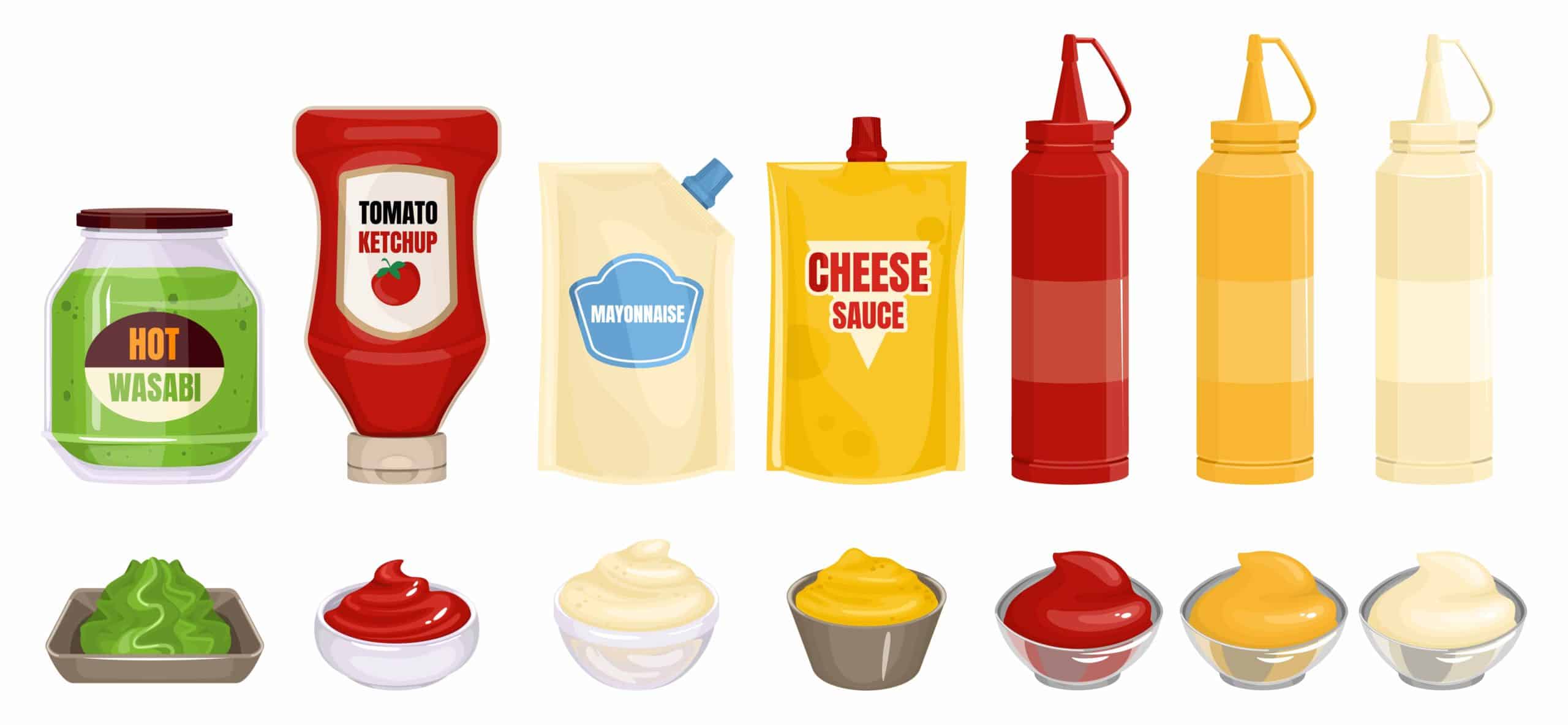 Condiments - Quick and Easy English - Worksheets for ESL teachers