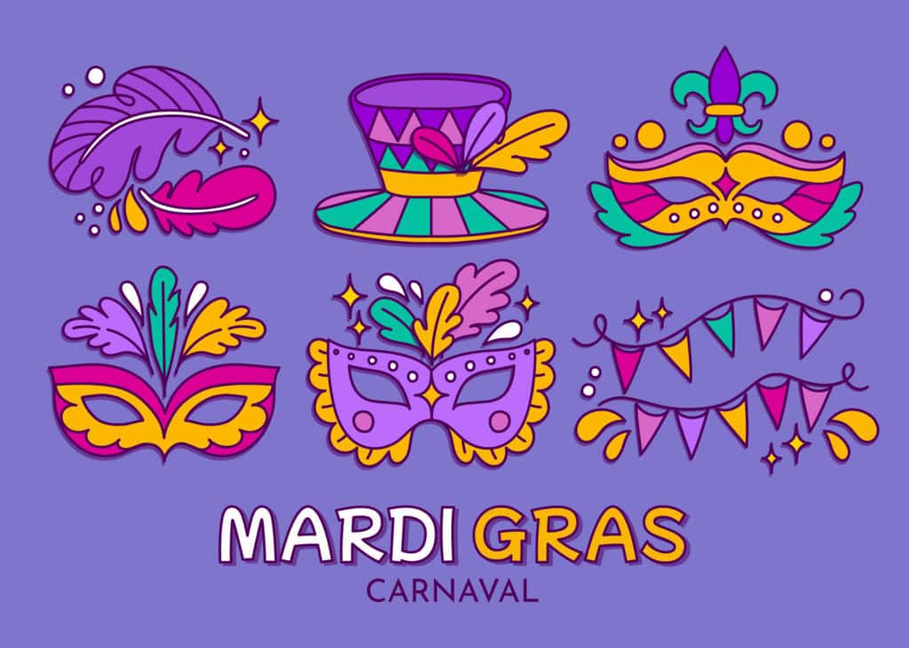 Mardi Gras - Quick and Easy English - Worksheets for ESL teachers